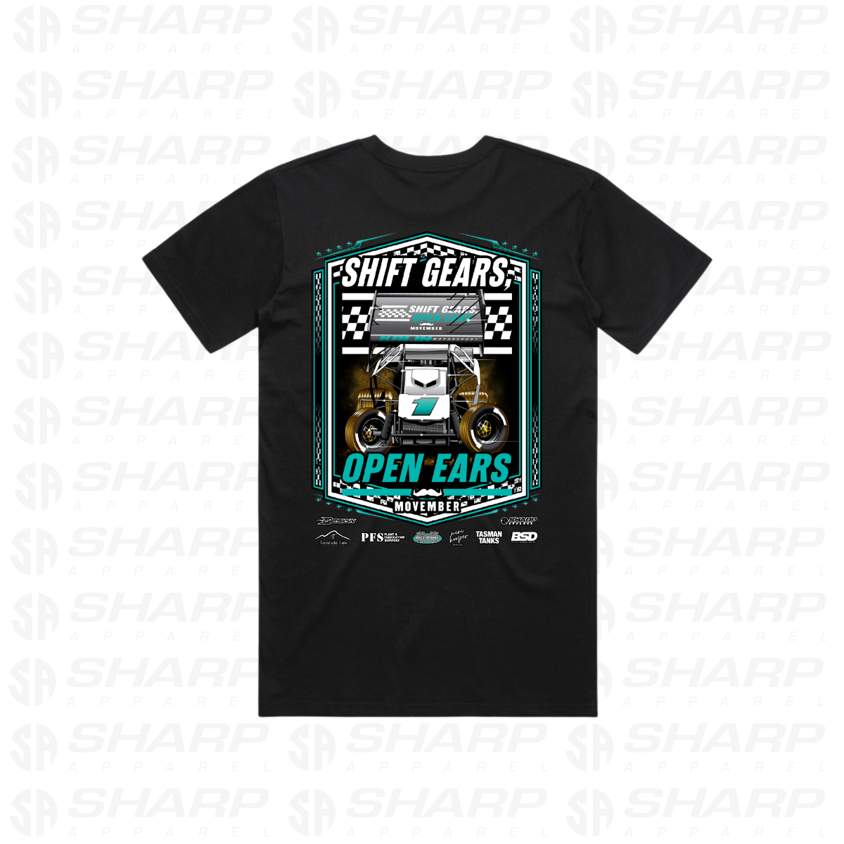 Kalin Motorsport Movember Kids Tee – Sharp Apparel Limited