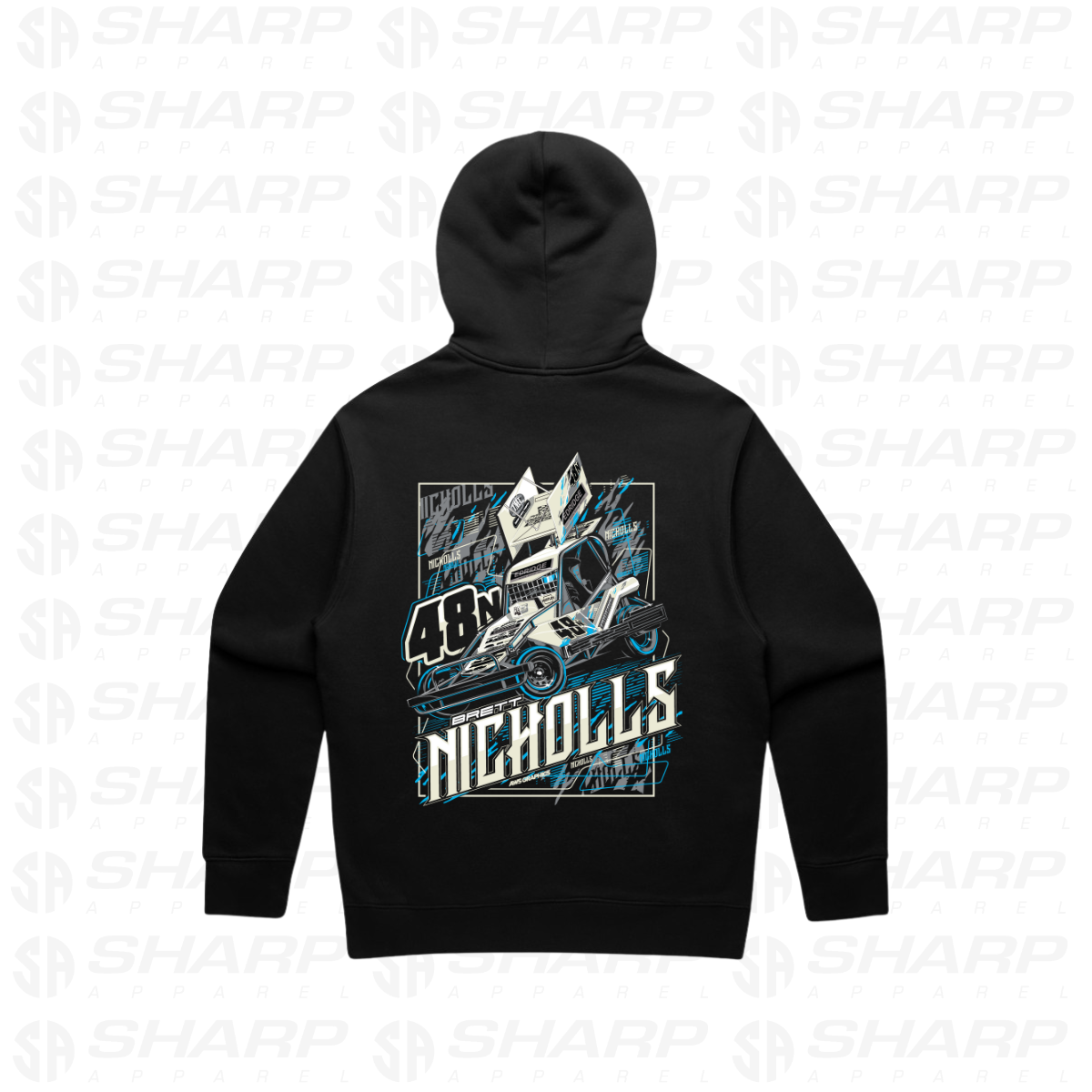 Nicholls Racing 48n 2025/26 - Adults Unplugged Hoodie – Sharp Apparel ...