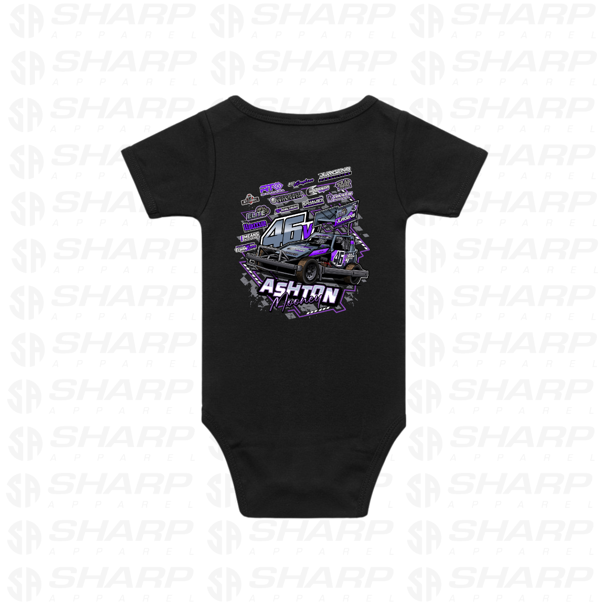 46v Ashton Mooney 2025/26 - Infant One-Piece – Sharp Apparel Limited