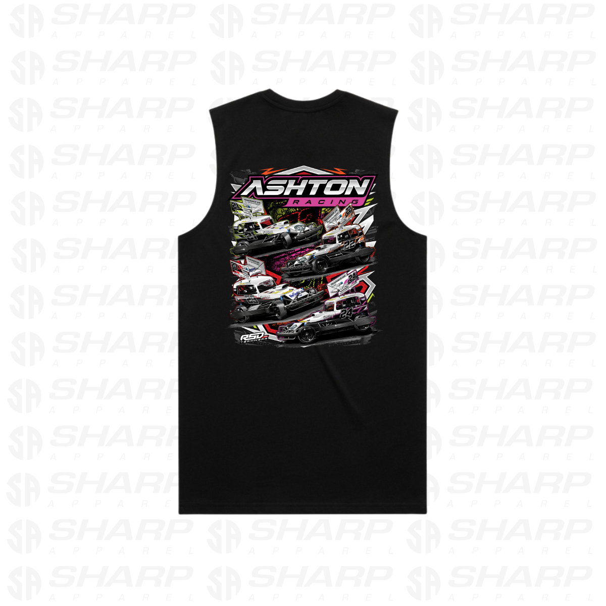 Ashton Racing - Men's Staple Singlet – Sharp Apparel Limited